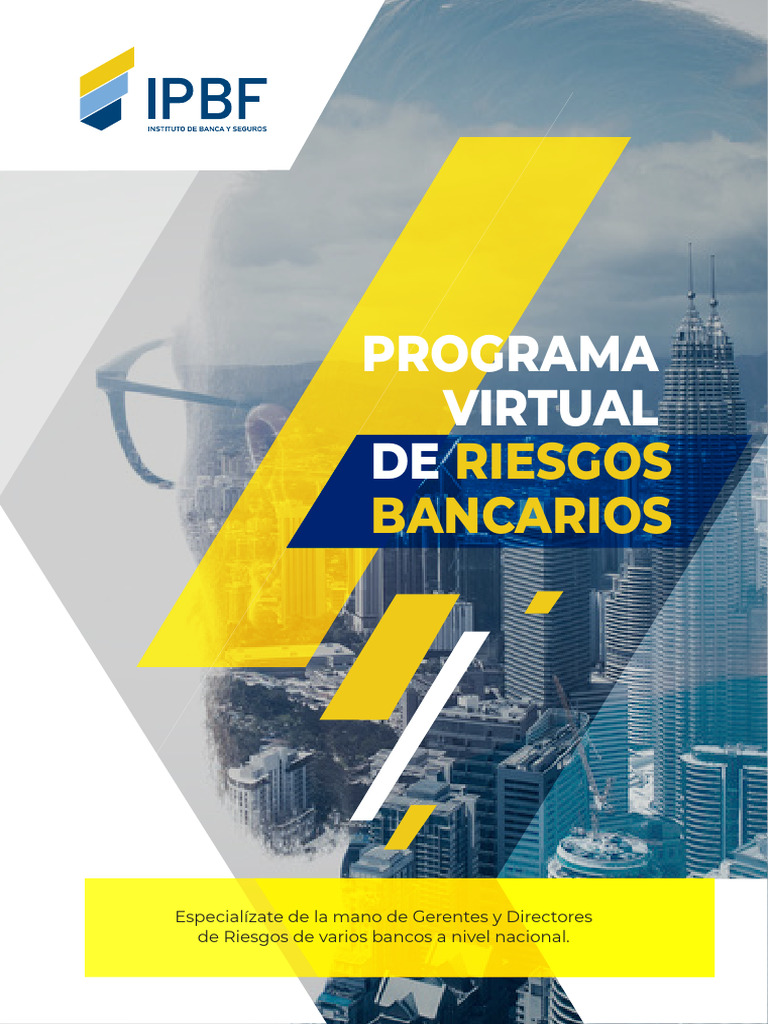 Brochure Programa Riesgos Bancarios - Octubre 22 PDF | PDF | Aprendizaje | Bancos