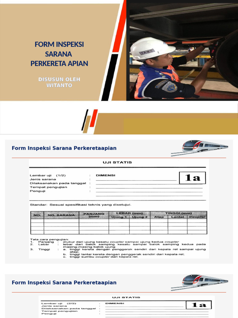 Form Inspeksi | PDF