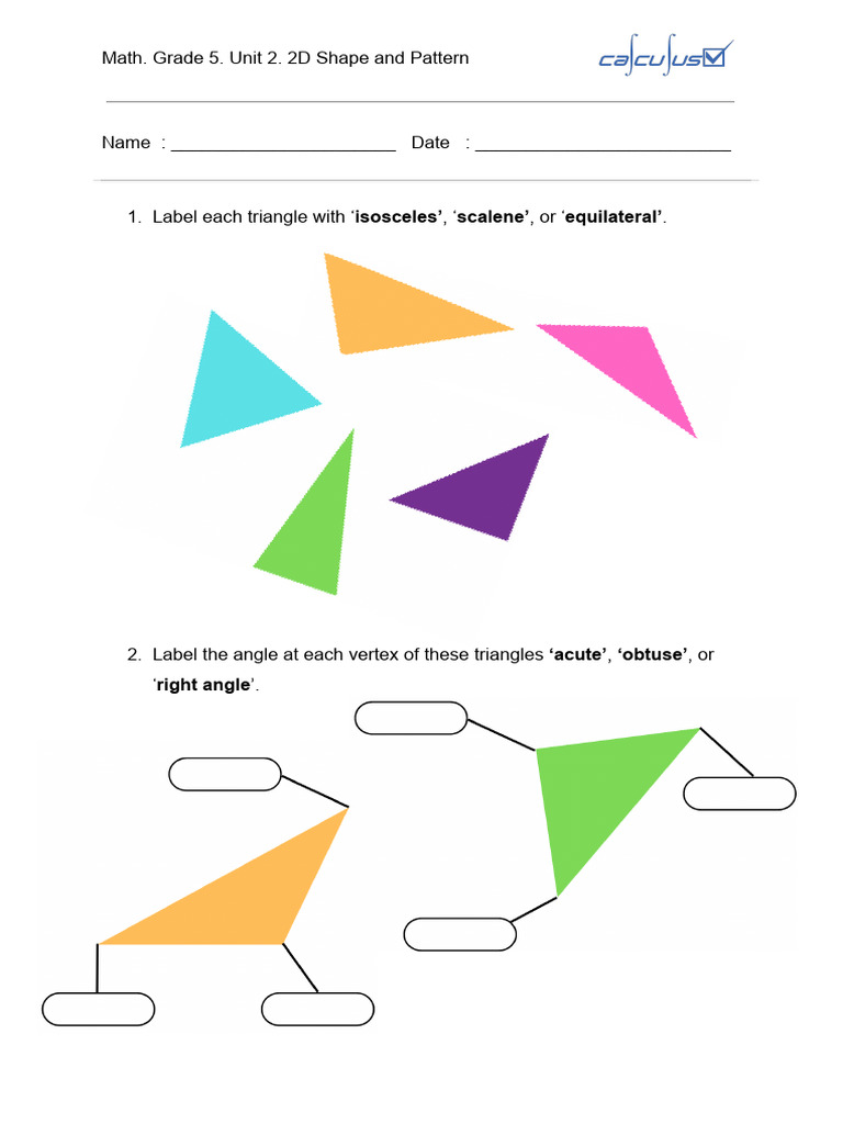 Math Grade 5 Unit 2 | PDF
