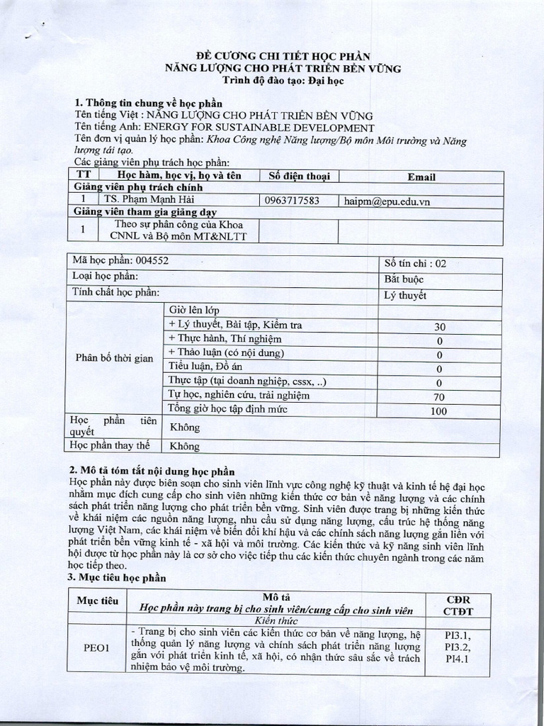 Nang Luong Cho Phat Trien Ben Vung - 0001 | PDF