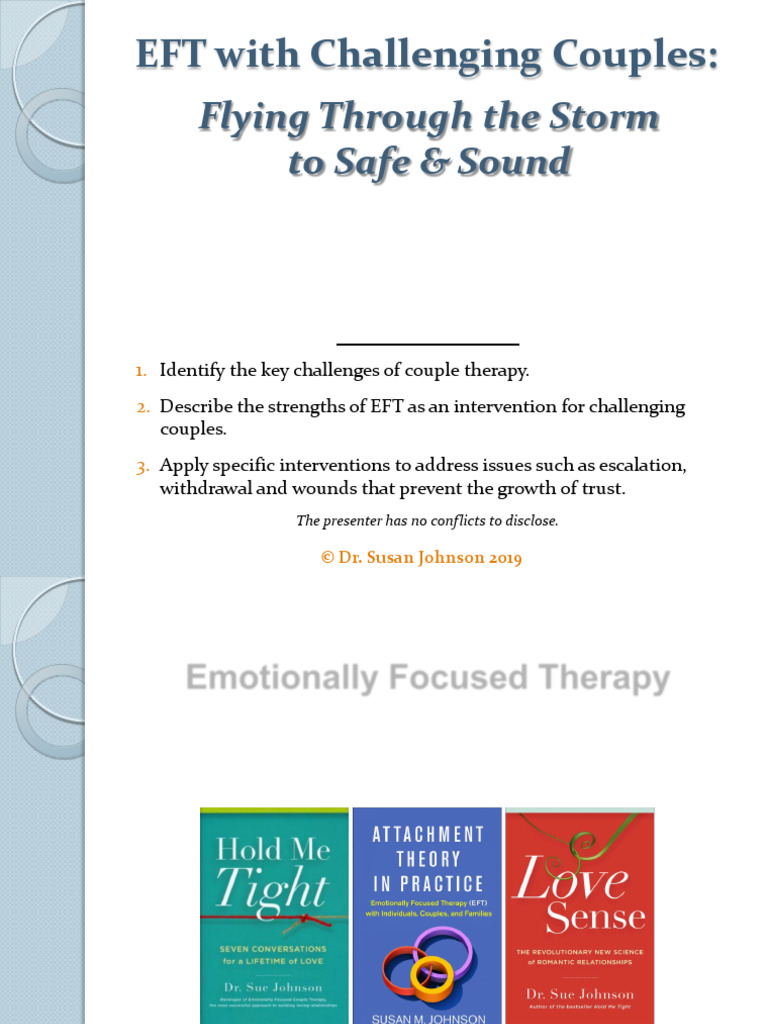 EFT With Challenging Couples June2019 DECK | PDF | Attachment Theory ...