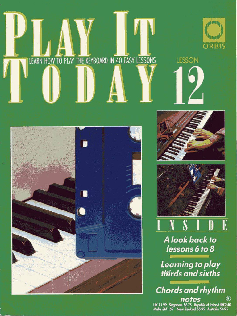 Play It Today - Lesson 12 | PDF