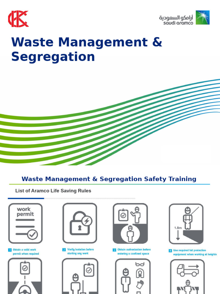 Waste Management & Segregation Training | PDF | Waste | Waste Management
