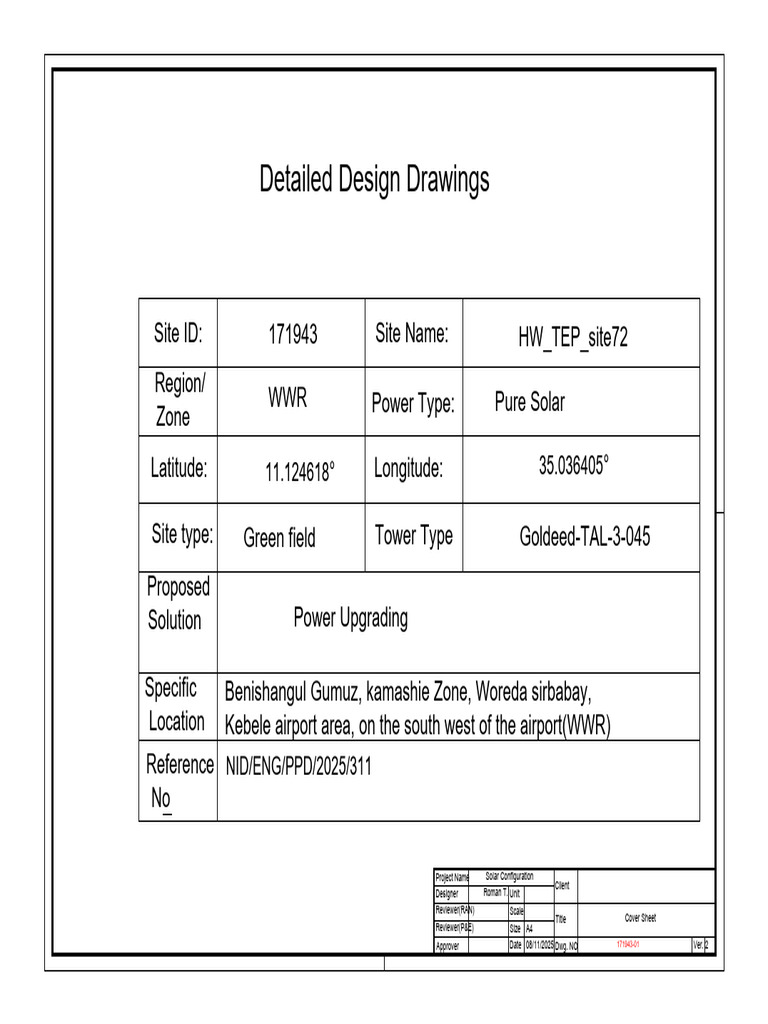 Solar Power Upgrade Design Drawings | PDF | Solar Panel