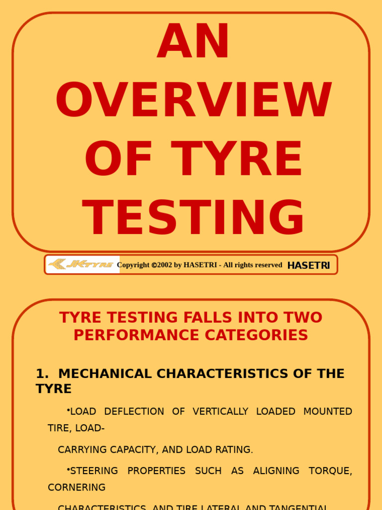 Tyre Testing | PDF | Tire | Rotation