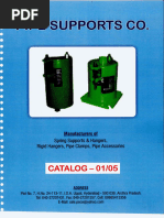 B-268 & C-268 Variable Spring Hanger Submittal | PDF | Corrosion | Pipe ...