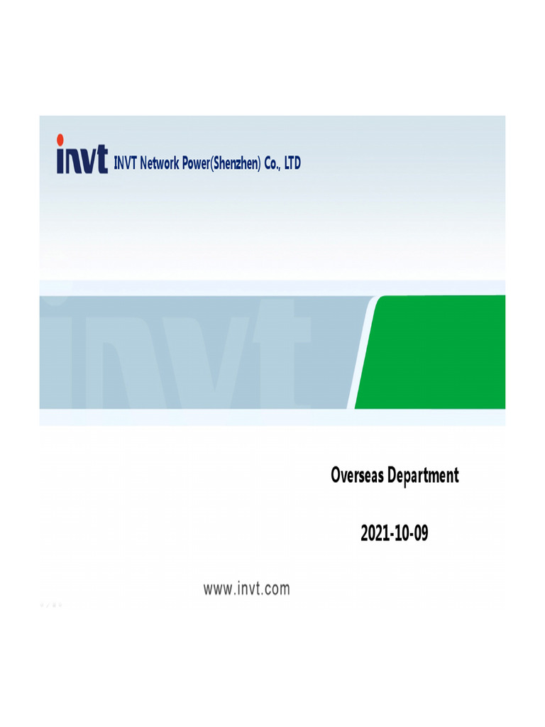 iWit Integrated Cabinet Solutions Guide | PDF | Power Inverter | Sensor