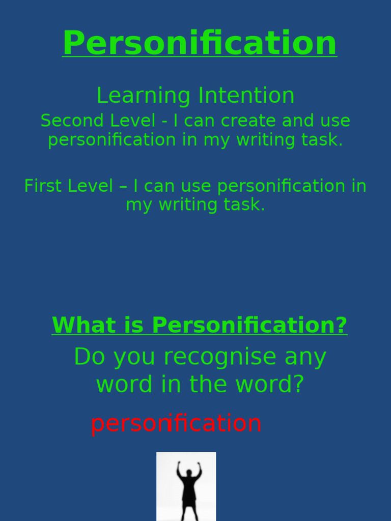 Personification Powerpoint | PDF