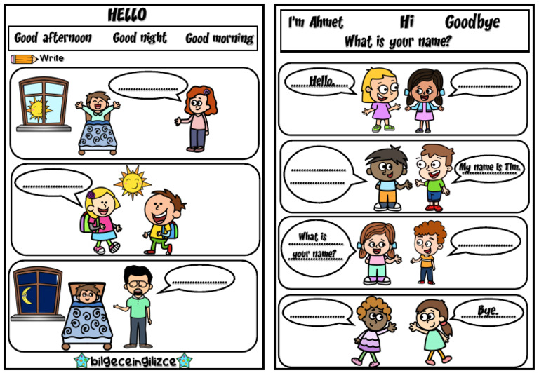 Greetings Hello | PDF