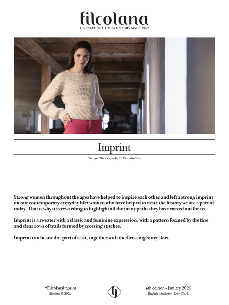 TV Imprint ENG4 | PDF | Knitting | Knitting Needle