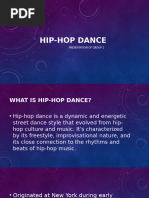 Beginner Hip Hop Dance Steps Guide | PDF