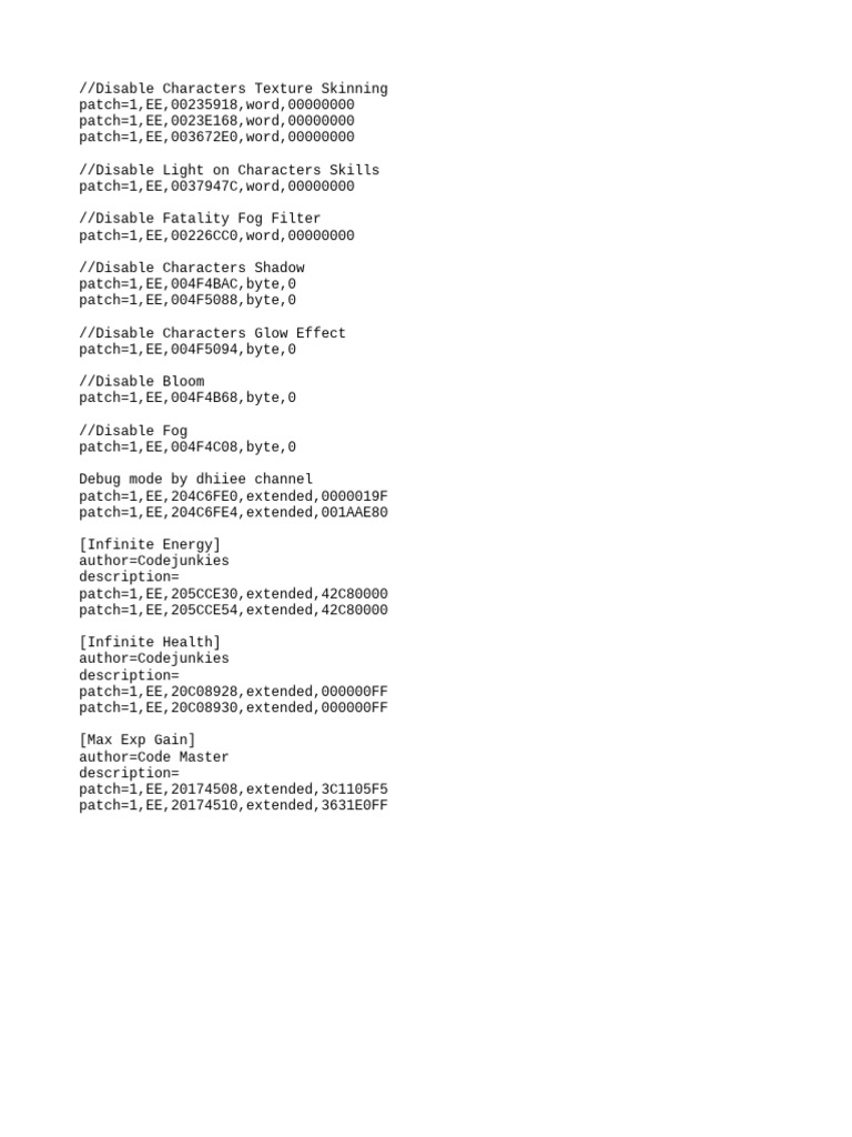 455DD546 Pnach | PDF