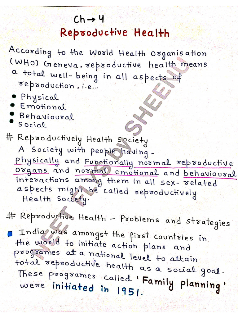 Reproductive Health | PDF