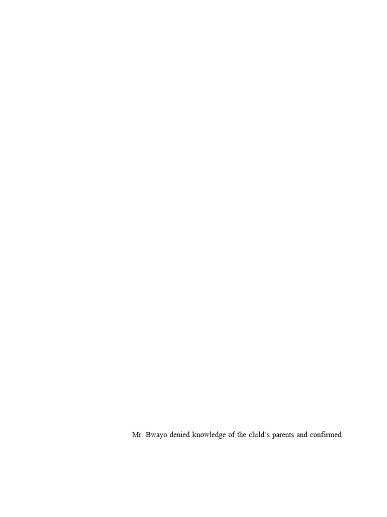 Re Mirembe Angel ADOPTION | PDF | Adoption | Justice