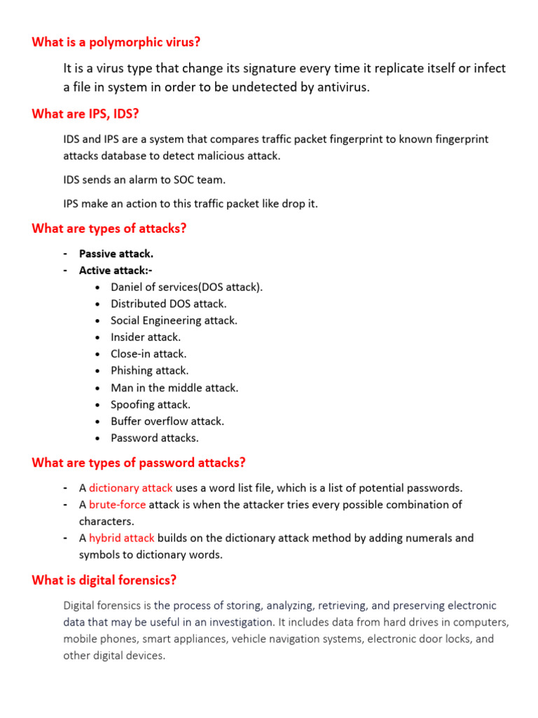 Cyber Security Questions 2 | PDF | Encryption | Malware