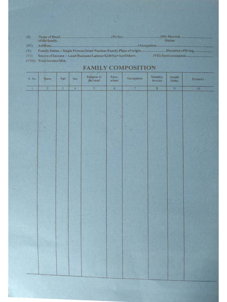 Family Folder | PDF