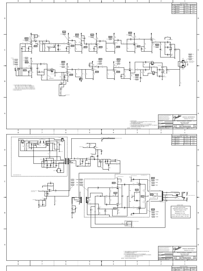 EVH 5150 III 50W Schematic Diagram | PDF