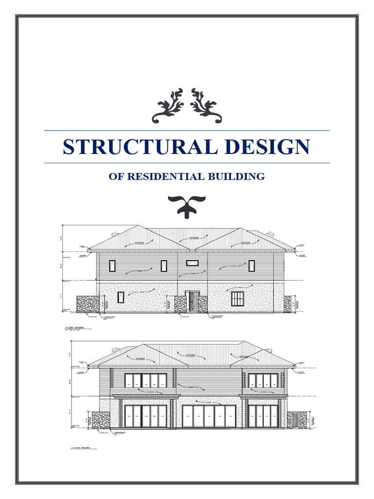 Structural Design for Residential Building | PDF | Structural Load ...