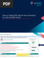 KFintech Contact Details Updation Form | PDF