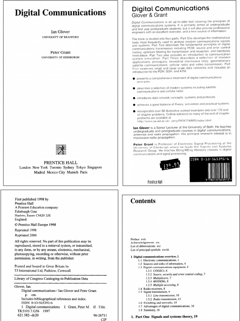 Digital Communication Textbook 2pages | PDF