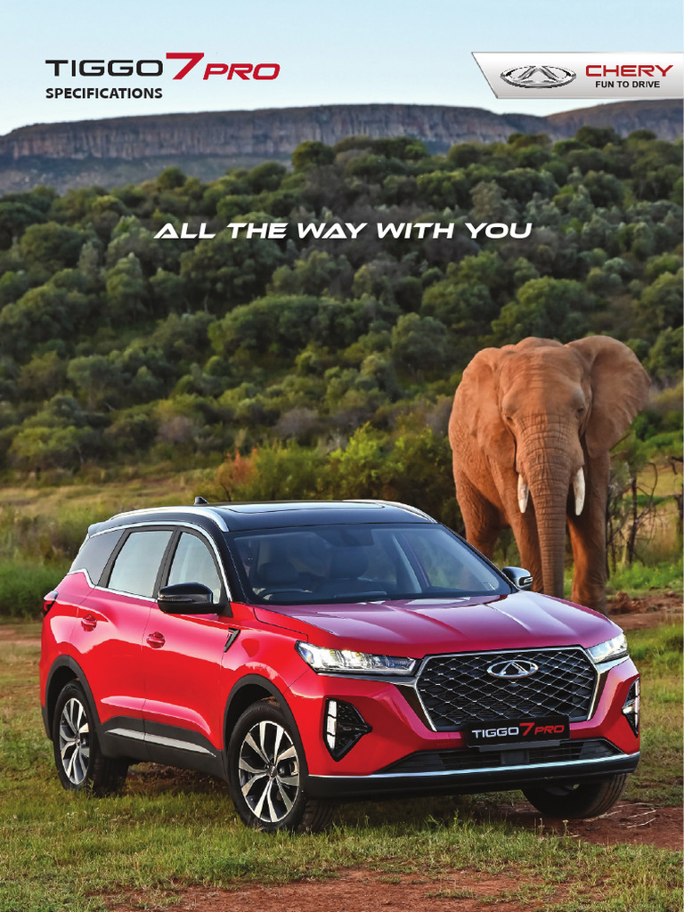 Chery Tiggo 7 Pro Specifications | PDF | Car | Motor Vehicle