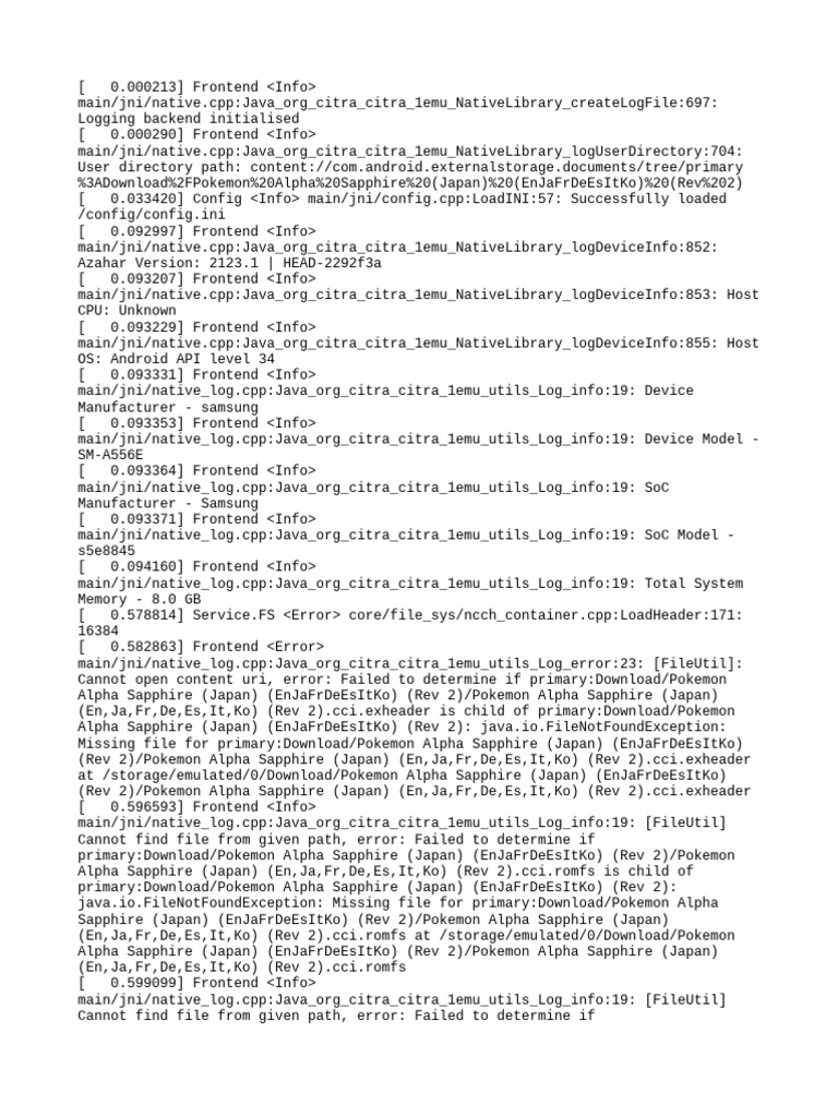 Azahar Log | PDF | Shader | Software