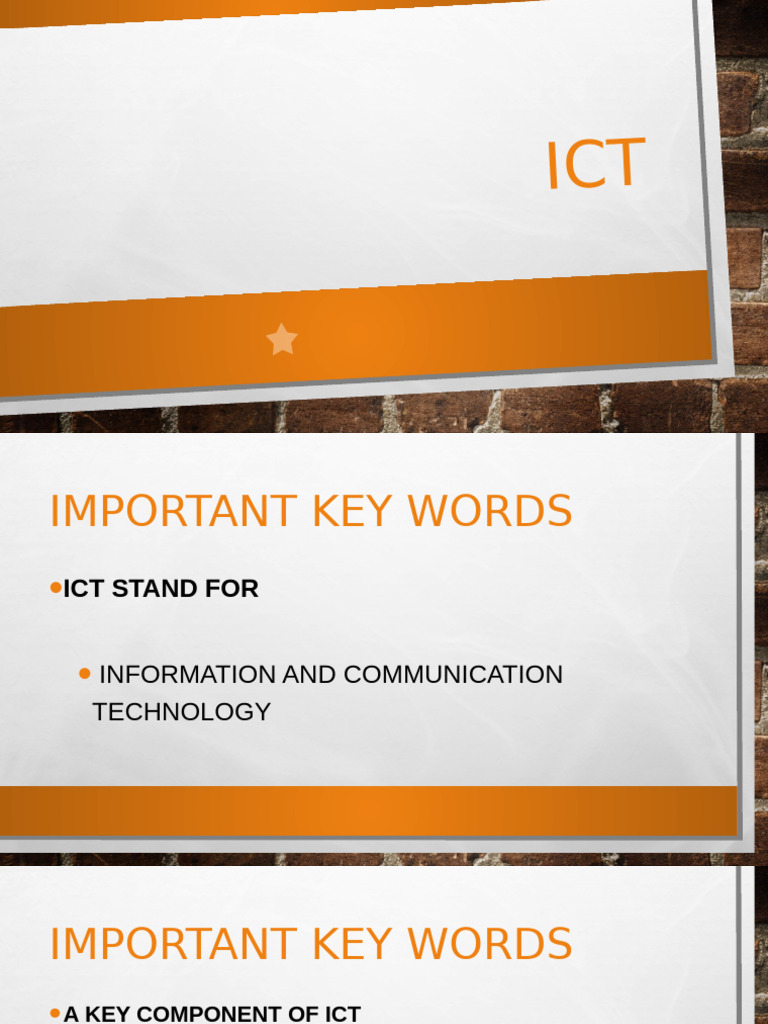 Ict PPT Pre Midterm | PDF | Information And Communications Technology ...