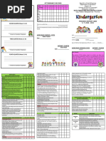 Kindergarten Progress Report Card Template | PDF | Word | Letter Case