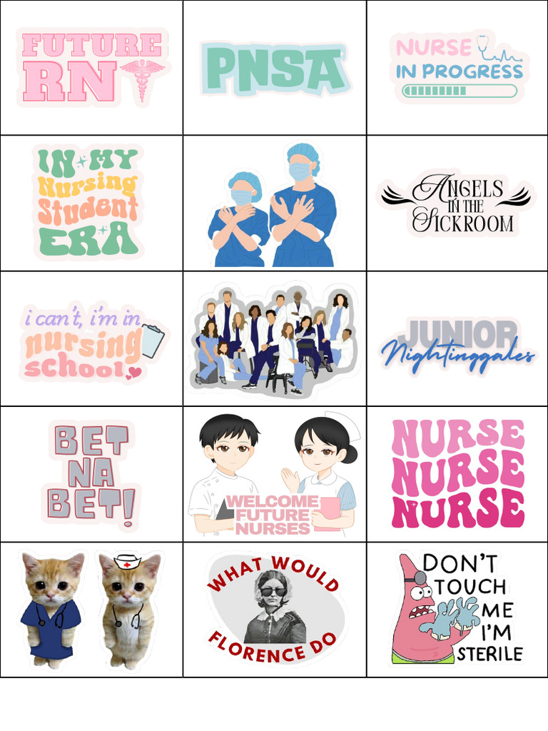 Pnsa Stickers | PDF