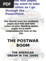 American Consumerism in The 1950s | PDF | Credit | Finance & Money ...