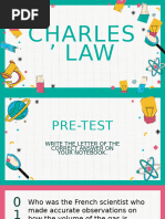 Charles's Law Problem Solutions | PDF | Gases | Phases Of Matter