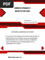 Normal Hemodynamic Parameters - EDWARDS | PDF | Blood Pressure | Diastole