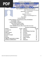 Waec Attestation of Result - Online Request Form | PDF