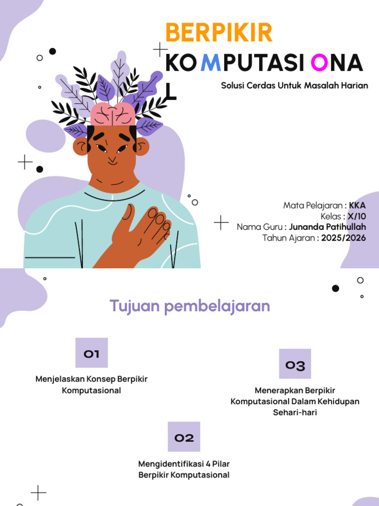 4 Pilar Berpikir Komputasional | PDF