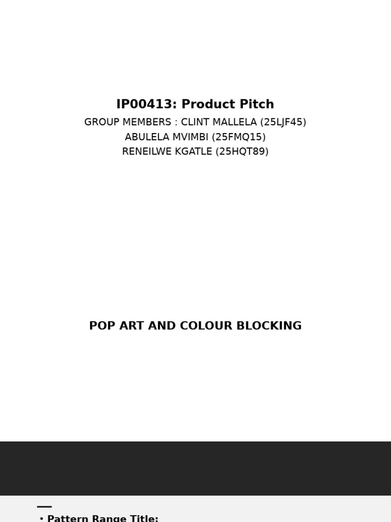 Presentation 14 IP POP ART | PDF