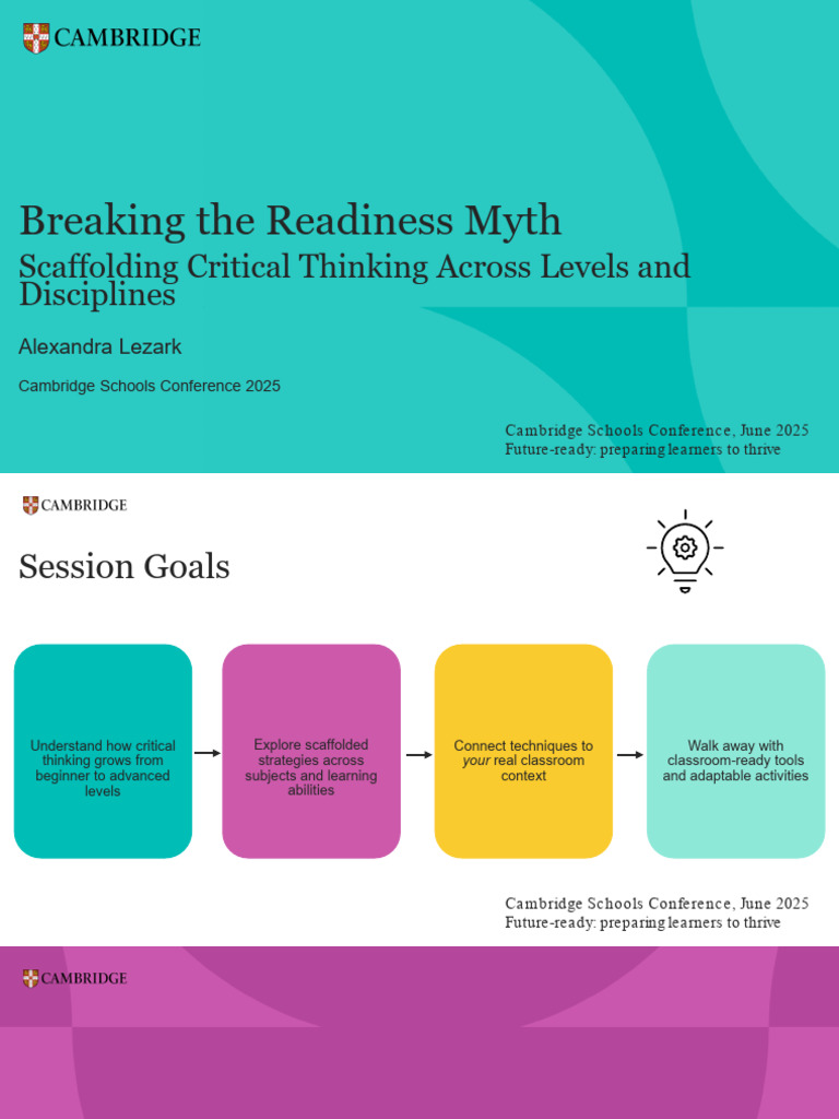 Topic 1 Breaking The Critical Thinking Myth | PDF | Critical Thinking ...