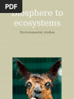 Biosphere To Ecosystem Grade 10 Life Sciences | PDF | Food Web | Soil