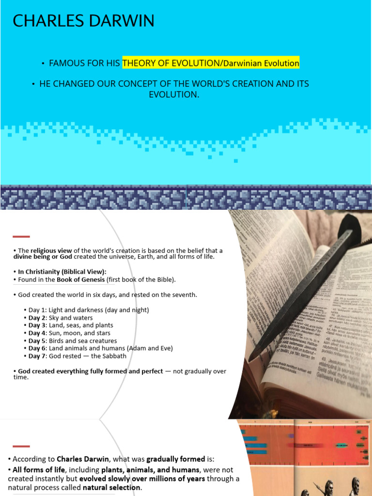 Darwin's Evolutionary Theory Explained | PDF | Psychoanalysis | Charles ...