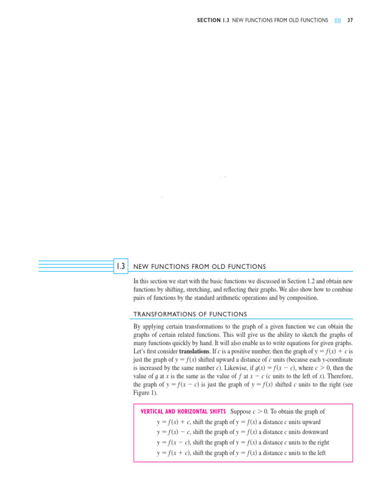 Transforming Functions: Key Techniques | PDF | Planets | Function ...