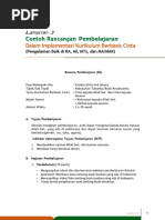3 - Contoh RPP Kurikulum Cinta RA - MI - MTs - MA | PDF