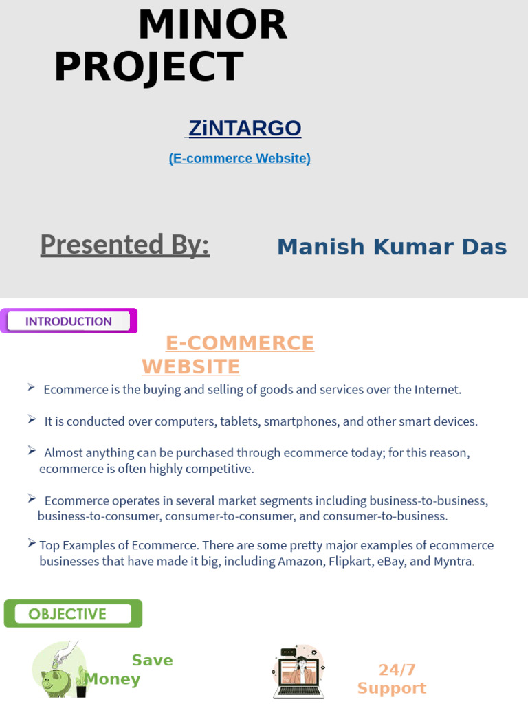 E-commerce Website Project Overview | PDF | E Commerce | Websites