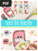 Engaging Letter M Monster Activities | PDF | Learning | Foods