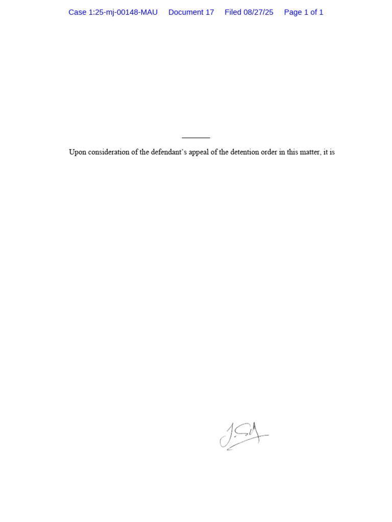 Judge Boasberg Order | PDF