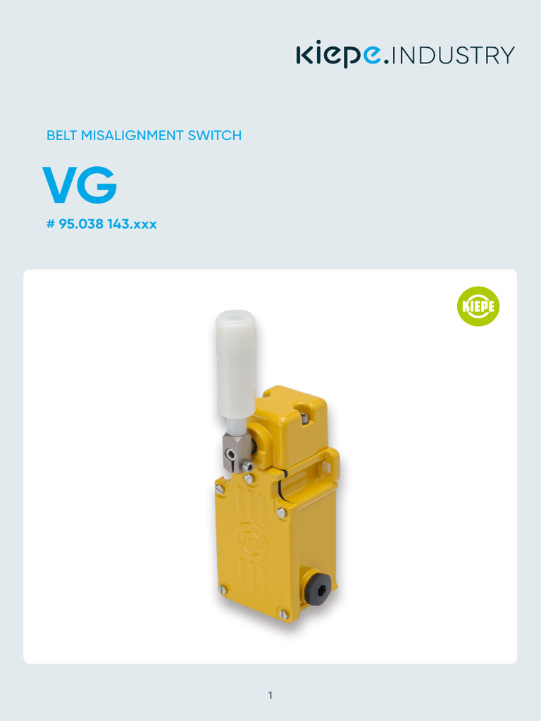VG Schieflauf DB0381435191 AA01 2025 EN | PDF | Switch | Insulator (Electricity)