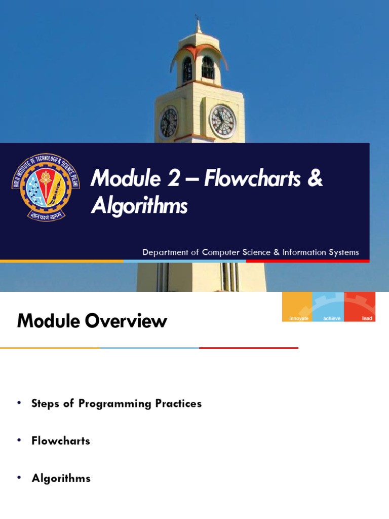Module 2 - Flowcharts and Algorithms | PDF | Mathematics | Number Theory
