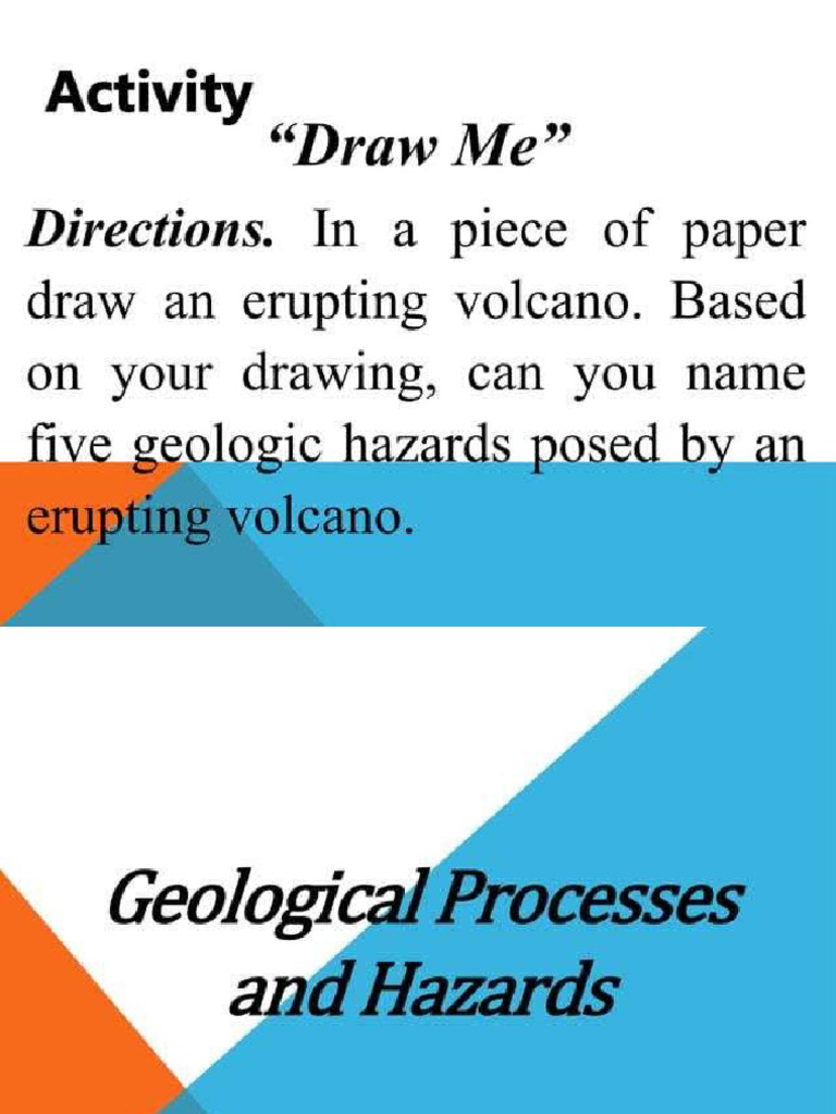 Geologic Processes and Hazards | PDF