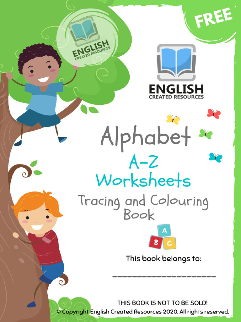Alphabet Writing Book | PDF