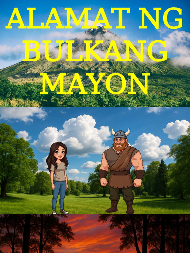 Alamat Ng Bulkang Mayon | PDF