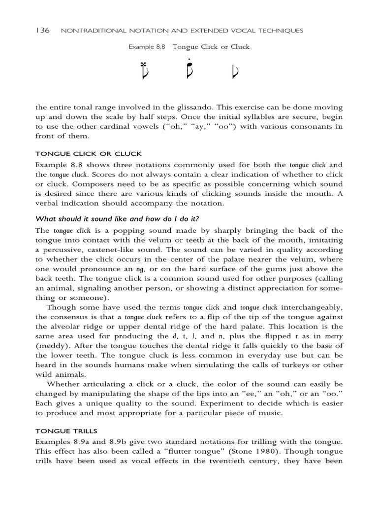 Vocal Music - Innovations in Performance Part 8 | PDF | Singing | Vowel