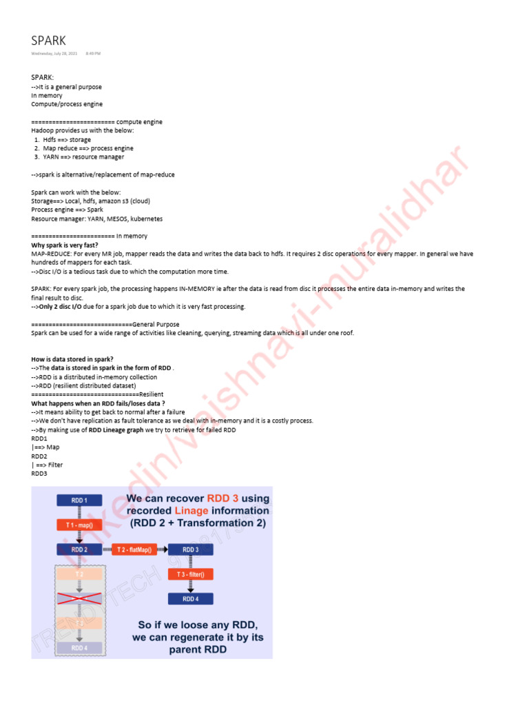 Week9 SparkBasics | PDF